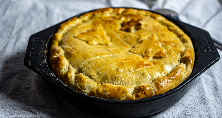 English pie: pastei van rundersukade en een winterstout ...